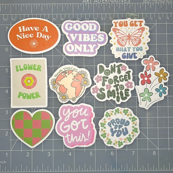 Design | Bundle Of 1 Stickers Self Help Self Love Motivational ...